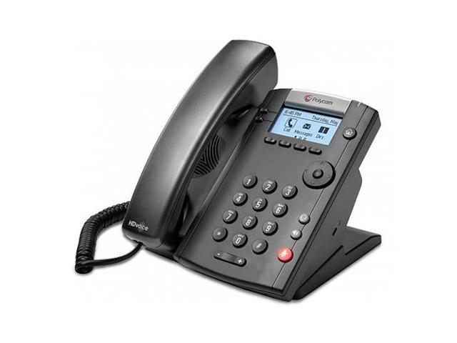 Polycom VVX 201 (2200-40450-025) 2-line Desktop Phone PoE - Newegg.com