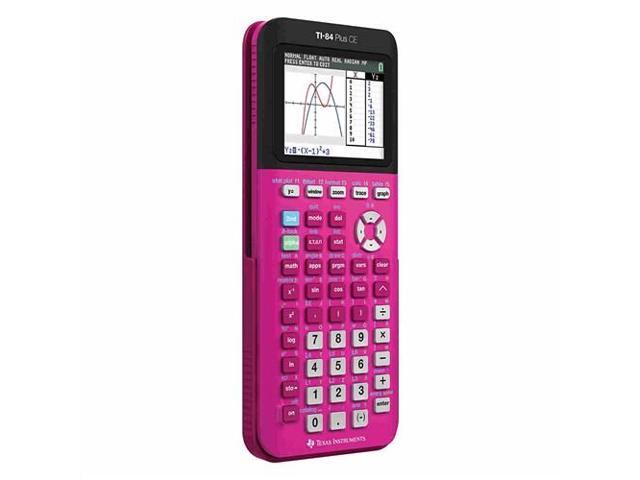 TEXAS INSTRUMENTS 84PLCE/TBL/1L1/P TI84 Plus CE Positively Pink ...