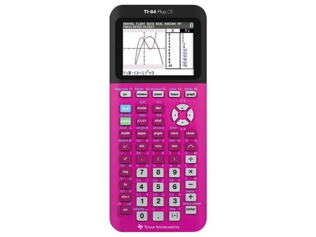 TEXAS INSTRUMENTS 84PLCE/TBL/1L1/P TI84 Plus CE Positively Pink ...