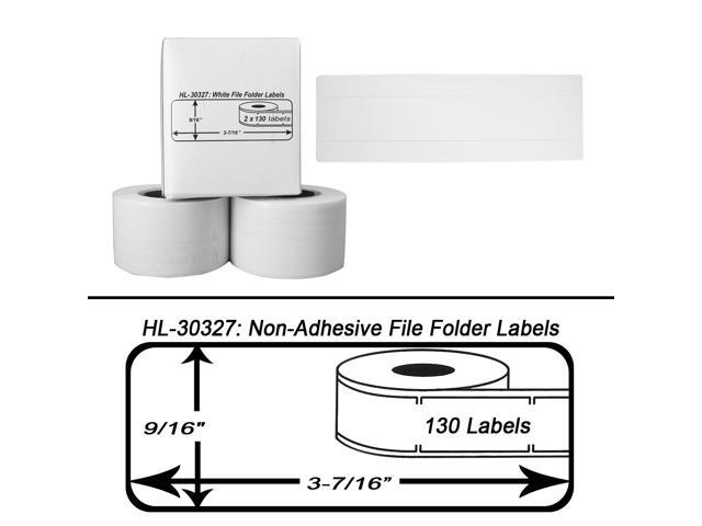 DYMO-Compatible 30327, 30576 File Folder Labels (9/16" x 3-7/16 ...