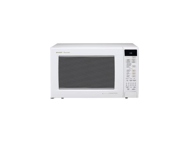 Sharp Countertop Convection Microwave Oven - 900W - White - R930AW ...