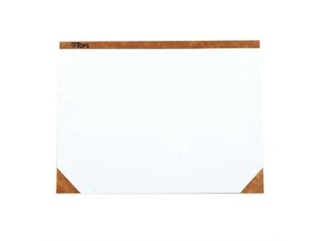 TOPS Plain Paper Desk Pads - Paper - White - Newegg.com