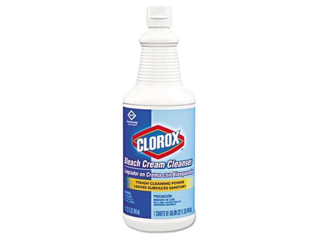 Clorox CLO 30613 Ultra Clorox Bleach Cream Cleanser, Fresh Scent, 1 qt ...