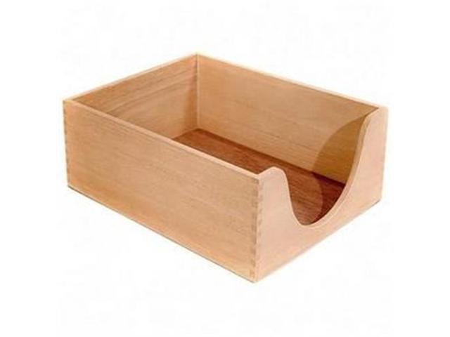 Carver Hedberg Letter Size Double Deep Desk Tray x 5" Depth - 1 Tier(s ...