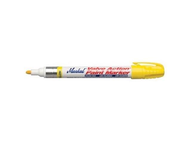 Markal 96823 Valve Action Liquid Paint Marker with 1/8" Bullet Tip ...