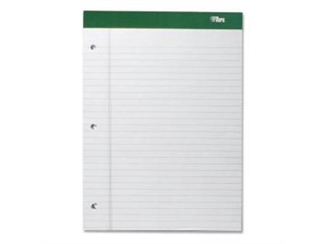 TOPS Double Docket Writing Pad 100 Sheet - 60 lb - Letter 8.50" x 11 ...