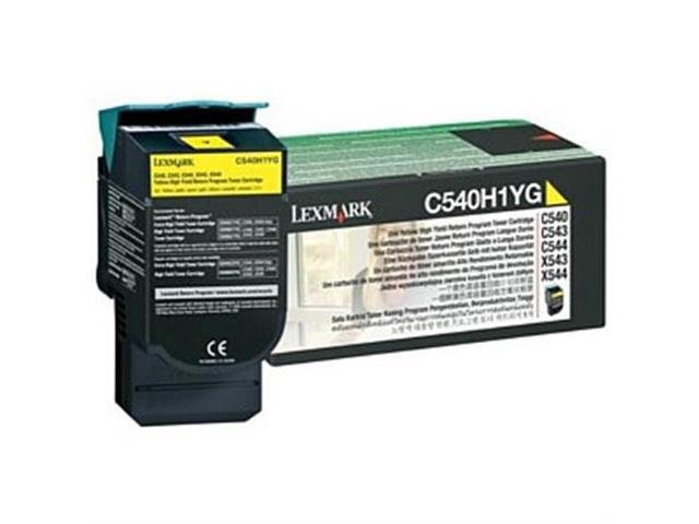 Lexmark High Yield Return Program Yellow Toner Cartridge - Newegg.com