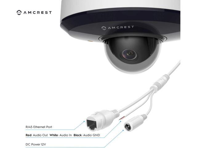 Amcrest ProHD 1080P PTZ Camera Outdoor, 2MP Outdoor Vandal Dome IP PoE ...