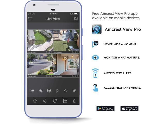 Refurbished: Amcrest 5Series 4K 32 Channel 16 Ports PoE NVR (Record ...