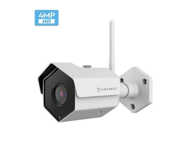 Amcrest 4MP WiFi Wireless Outdoor Camera 2688 x 1520p Bullet Security ...