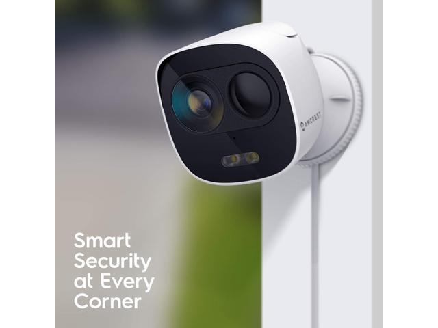 Amcrest SmartHome 1080p WiFi Outdoor Security Camera with Spotlight ...