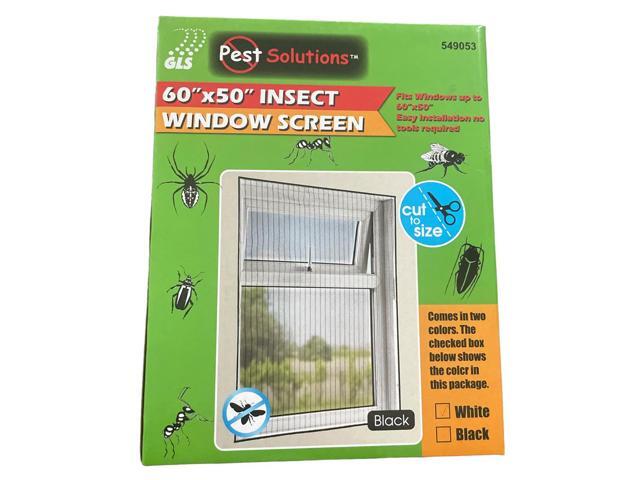 Insect Window Screen: 60" x 50" [White] - Newegg.com