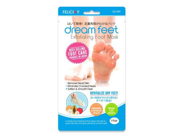 Dream Feet Exfoliating Foot Mask (One Pair) by US Jaclean - Newegg.com
