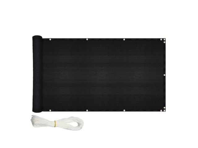 Ideaworks Deck & Fence Privacy Screen- Black - Newegg.com