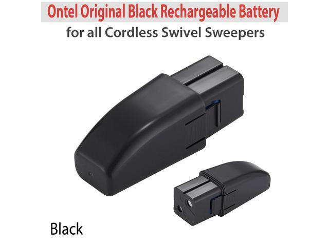 Ontel Black Rechargeable Battery for all Cordless Swivel Sweepers ...