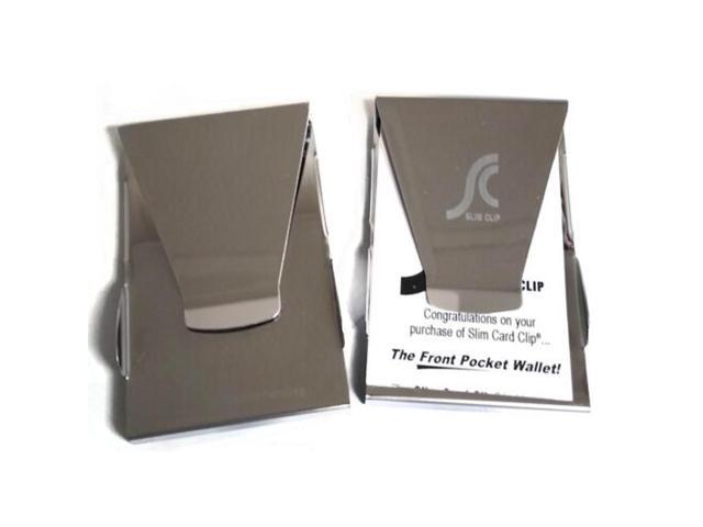 Slim Clip Metal Money Clip Holder - Stainless Steel Bill & Card ...