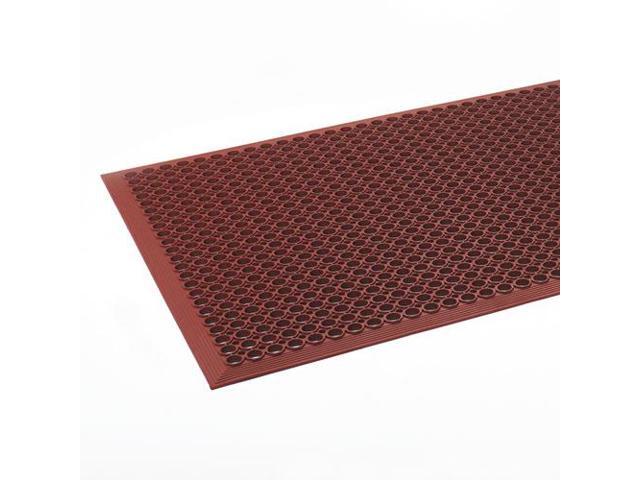 Crown Safewalk-Light Heavy-Duty Anti-Fatigue Mat Rubber 36 x 60 Terra ...