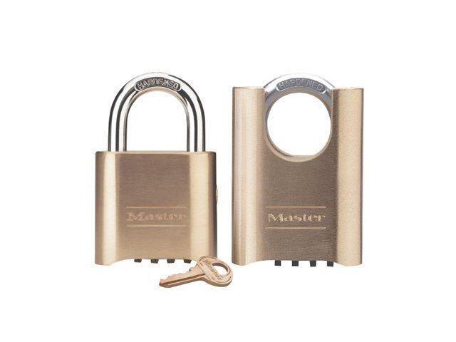 Master Lock Combination Padlock,1 1/2in,Rectgle,Gold 176 - Newegg.com