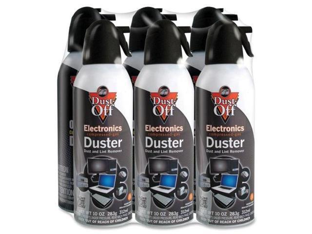Falcon Dust-Off DPSXL6 XL Compressed Gas Duster Moisture-free - Black ...