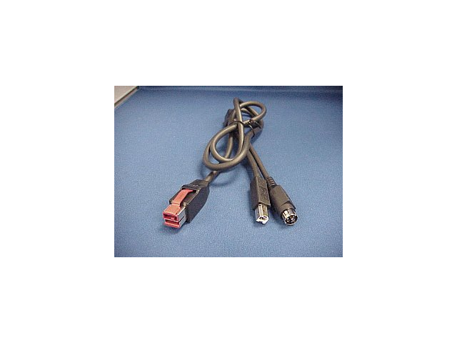 NCR 1432-C088-0010 1M USB Power and Data Cable 24V Black RoHS 497 ...