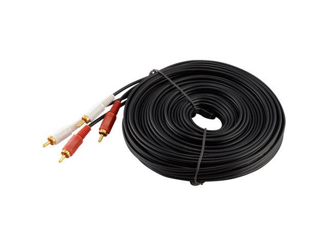 RCA Stereo Audio Cable, 2 RCA Male to 2 RCA Male (50 Feet / 15 Meters ...