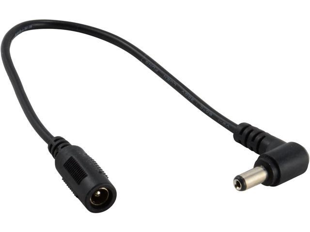JacobsParts DC Power Right Angle Power Adapter 10-Inch Extension Cable ...