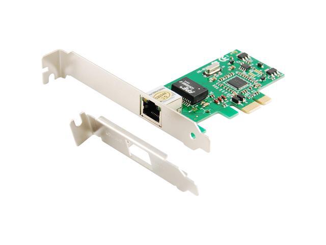 Protronix Gigabit Ethernet LAN Low Profile PCI Express (PCIe) Network ...