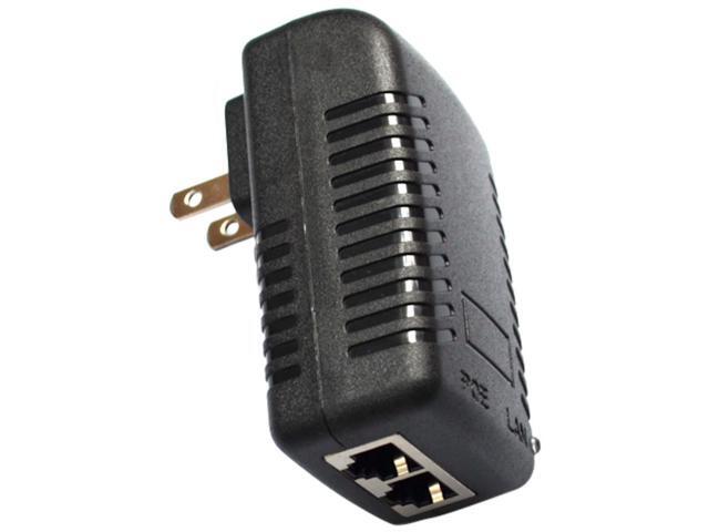 JacobsParts 12V 2A 24W 802.3af Passive PoE Injector Power Over Ethernet ...