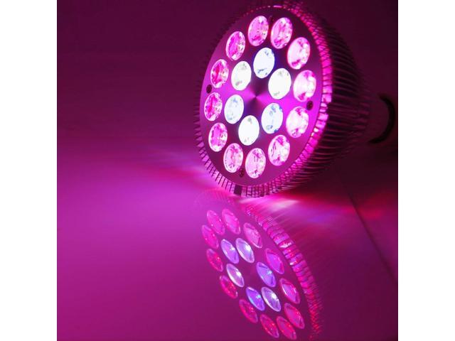 ABI 18W Full Spectrum LED Grow Light Bulb PAR38 Blue, Red, Deep Red ...