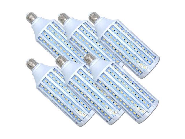 150W Equivalent LED Bulb 120-Chip Corn Light E26 2600lm 24W Soft Warm ...