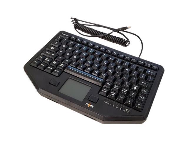 Havis Chiclet Style, Low-Profile Keyboard - Cable Connectivity - USB ...