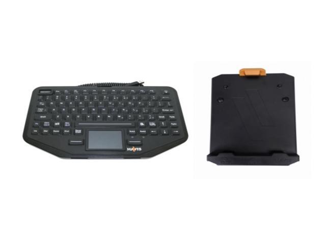 Havis PKG-KB-208 Rugged Keyboard with Integrated Touchpad & Keyboard ...