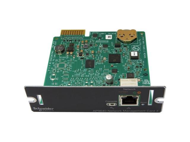 Apc By Schneider Electric Ap9640 Ups Management Adapter - Newegg.com
