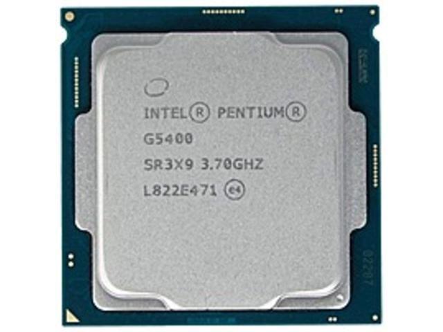 Refurbished: Intel Pentium Gold G5400 Dual-core (2 Core) 3.70 GHz Processor - OEM Pack - 4 MB L3 ...