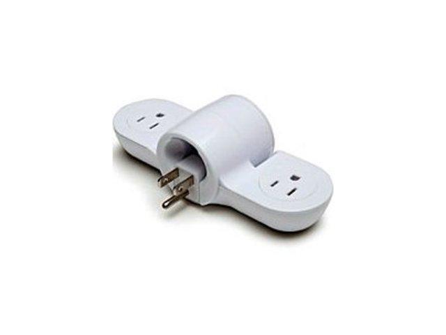 Refurbished: Quirky PPVM1-WH01 Pivot Power Mini Surge-Protected Plug ...