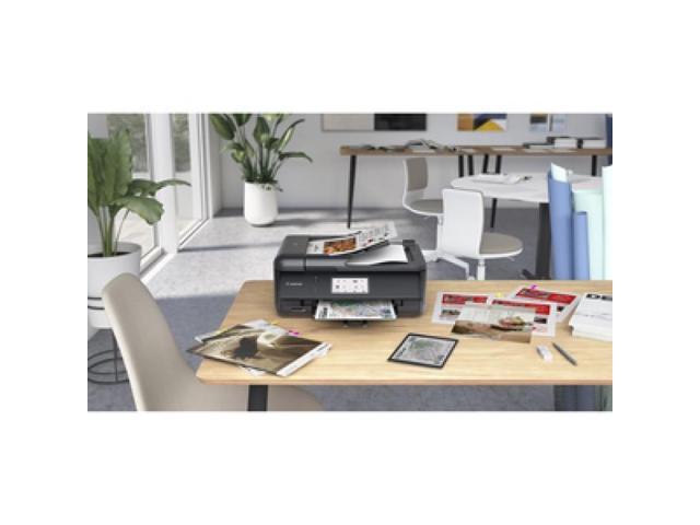 Canon Pixma TR8620 Wireless All-In-One Inkjet Printer with Fax Black ...