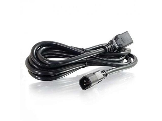 C2G 10347 C2G 10ft 14AWG 250 Volt Power Cord (IEC C14 to IEC320 C19 ...