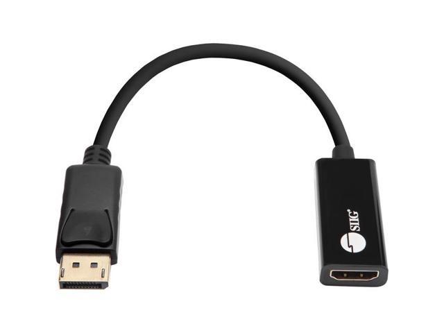 SIIG CB-DP1T12-S1 DisplayPort to HDMI Adapter 4K/30Hz - Newegg.com SIIG CB-DP1T12-S1 DisplayPort to HDMI Adapter 4K/30Hz - Newegg.com