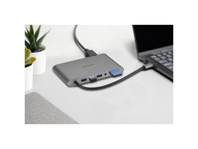 Kensington Silver K33853WW USB-C 85W Power Delivery Mobile Hub - Newegg.com