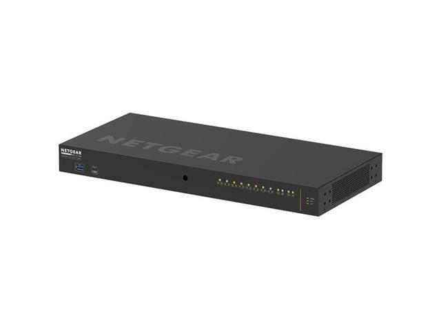 Netgear AV Line M4250-10G2F-PoE+ Ethernet Switch - 10 Ports ...