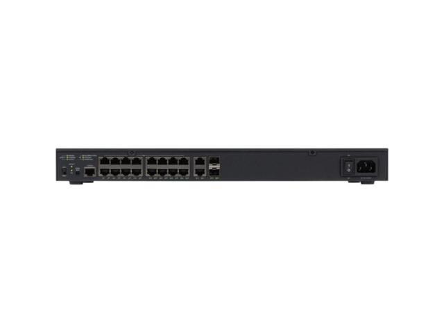 Luxul AV Series 18-Port Gigabit PoE+ L2/L3 Managed Switch - 16 Ports ...