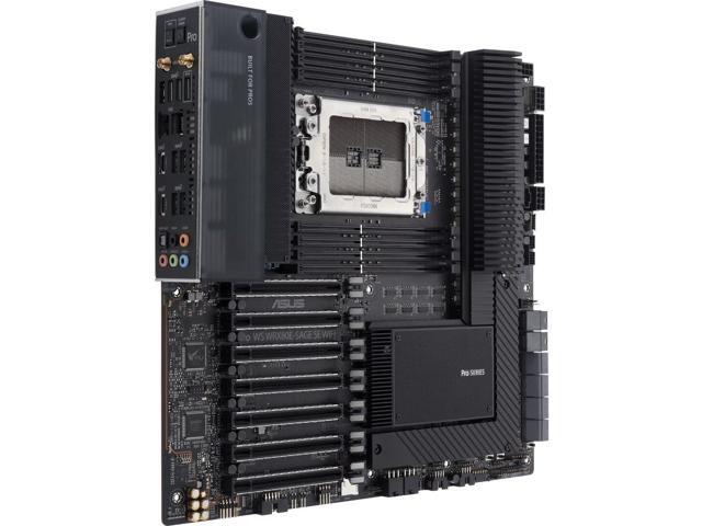 ASUS PRO WS WRX80E-SAGE WIF-SI R Server Motherboard, AMD WRX80 Ryzen ...