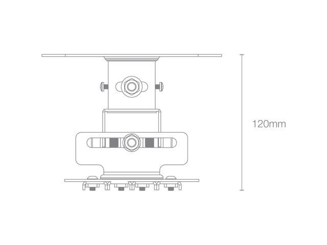 Optoma OCM818W-RU Ceiling Mount for Projector - Newegg.com
