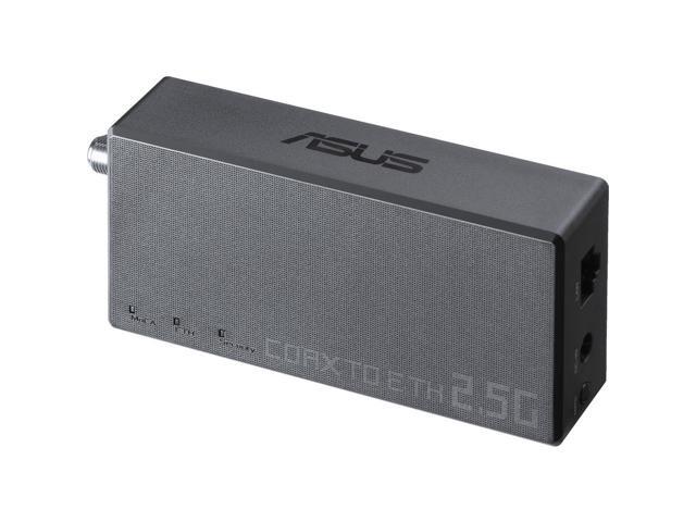 ASUS 2.5Gbps Ethernet over Coax Adapter Starter Kit (MA-25 2 pack ...