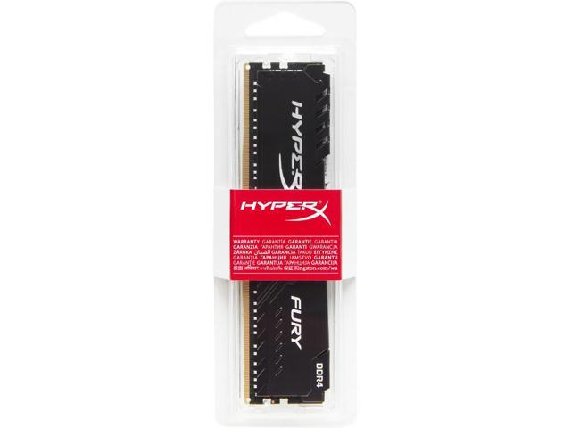 HyperX Fury 16GB DDR4 SDRAM Memory Module - 16 GB - non-RGB - DDR4-3733/PC4-29800 DDR4 SDRAM ...