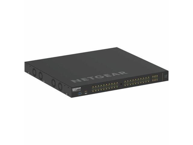 NETGEAR M4250-40G8XF-PoE+ AV Line Managed Switch, 40 Ports - Manageable ...