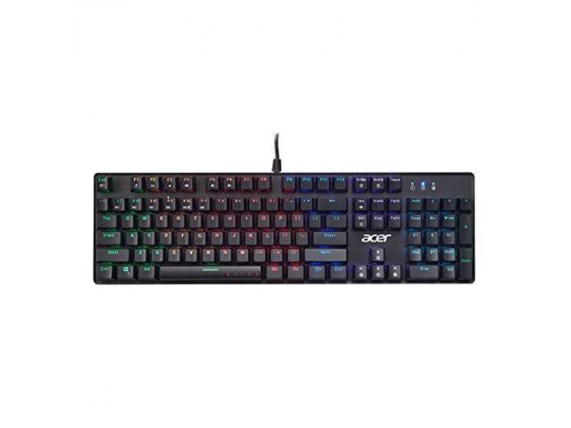 Acer Nitro Gen 2 Wired Gaming Keyboard - RGB Illuminated Keyboard GP ...