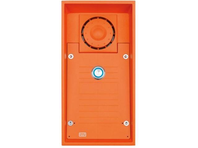 2N IP Safety - 1 Button, 10W Loudspeaker - Cable - Flush Mount for ...
