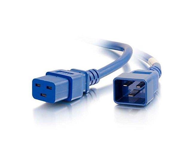 C2G Model 17750 10 ft. 12AWG Power Cord (IEC320C20 to IEC320C19 ...