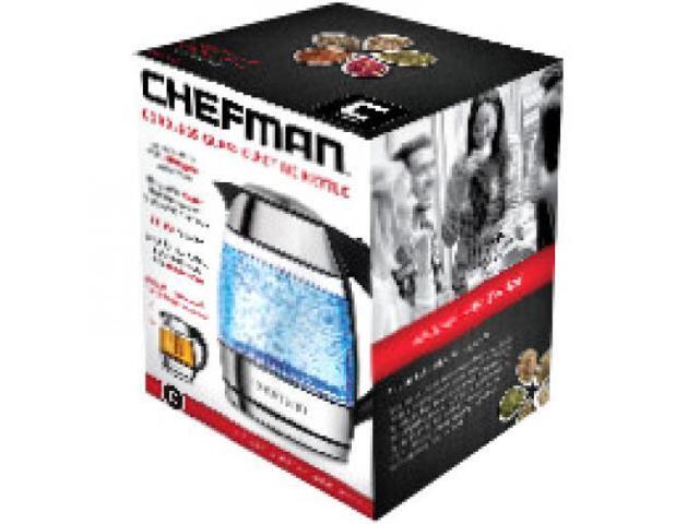 Chefman RJ11-17-TI Cordless Glass Kettle 1.8L - Newegg.com